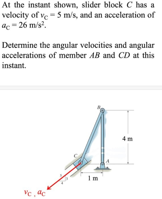 Solved Determine The Angular Velocities And Angular