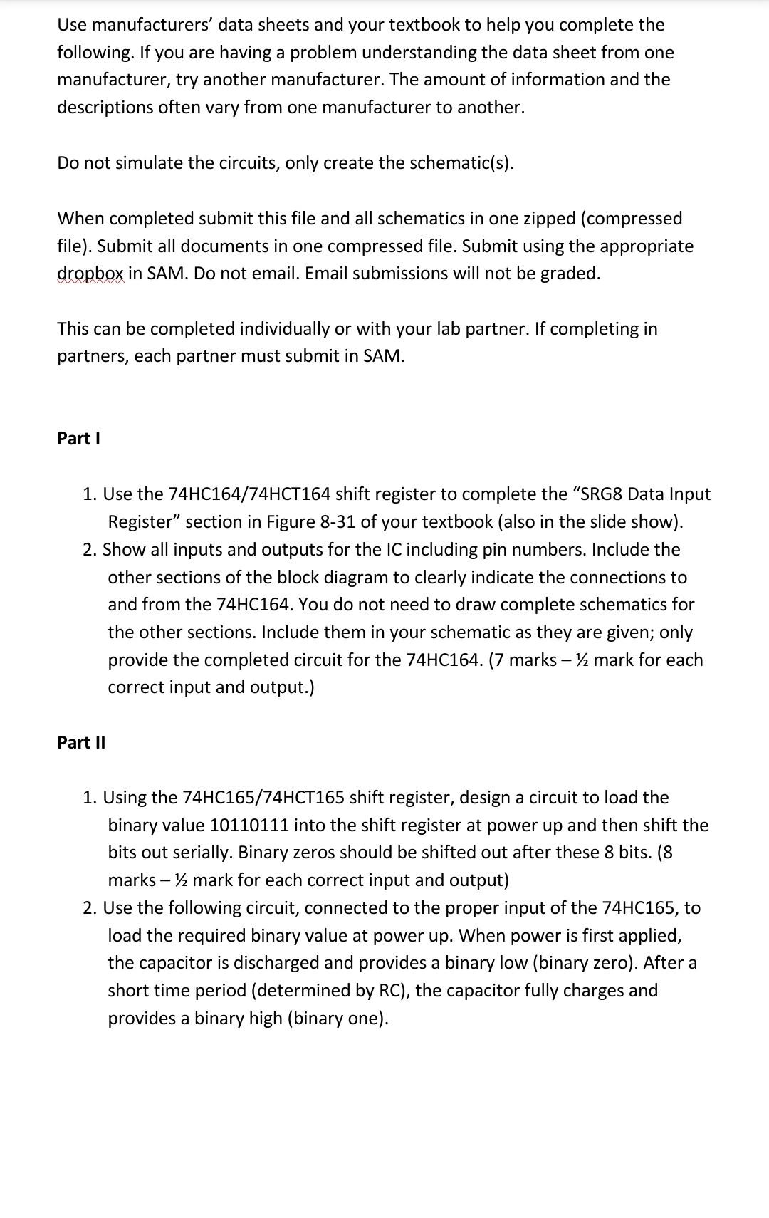 Solved Use manufacturers' data sheets and your textbook to | Chegg.com