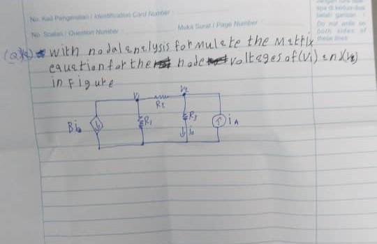 Solved eauation far the rat n ade voltages of (v1)=nd(v2) ip | Chegg.com