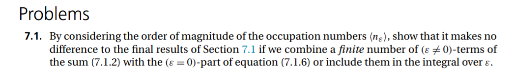 Solved Problems7.1. ﻿By considering the order of magnitude | Chegg.com