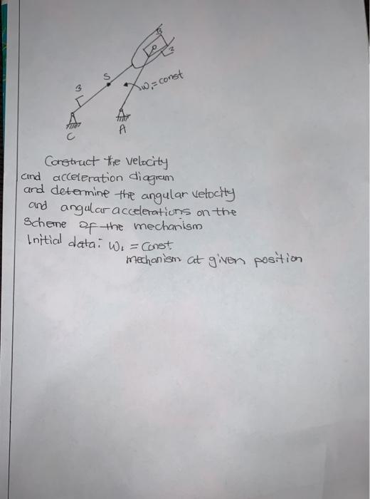Tw=const 77 A Construct the velocity and acceleration | Chegg.com
