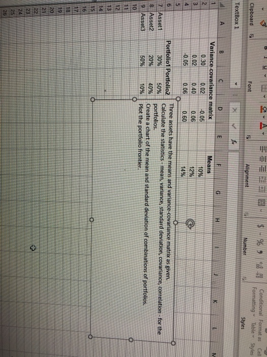 Solved D IC SEE $ % -28 Clipboard 21 Conditional Format as | Chegg.com