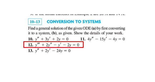 Solved Find a general solution of ﻿the given ODE (a) by | Chegg.com