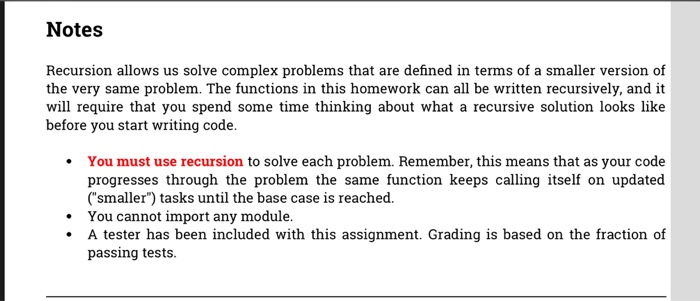 Notes Recursion Allows Us Solve Complex Problems That 