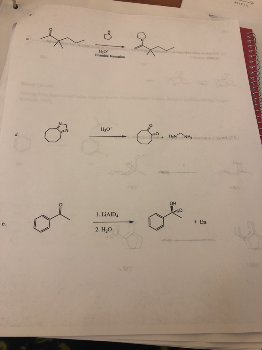 Solved 10. provide the products formed when the cyclic acid | Chegg.com