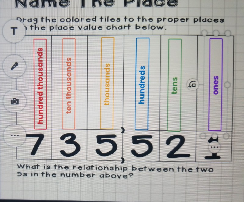 Solved what the relationship of the two 5s in the number | Chegg.com