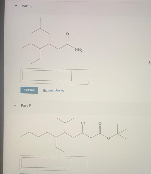 Solved Naming Carboxylic Acids and its Derivatives Correct | Chegg.com
