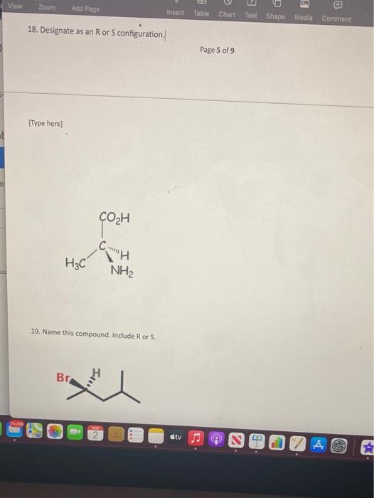 Solved View DN Zoom Add Page © Insert Table Chart Text Shape | Chegg.com