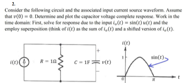 Solved Consider the following circuit and the associated | Chegg.com