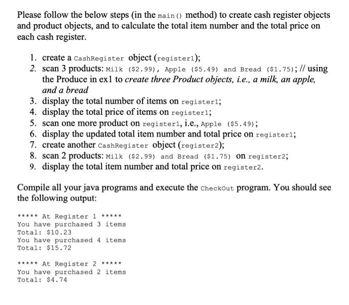 Solved Exercise 2: Design and implement a class: | Chegg.com