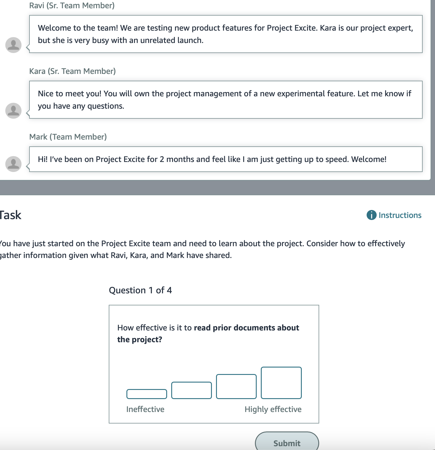 Solved Ravi (Sr. ﻿Team Member)Welcome to the team! We are | Chegg.com