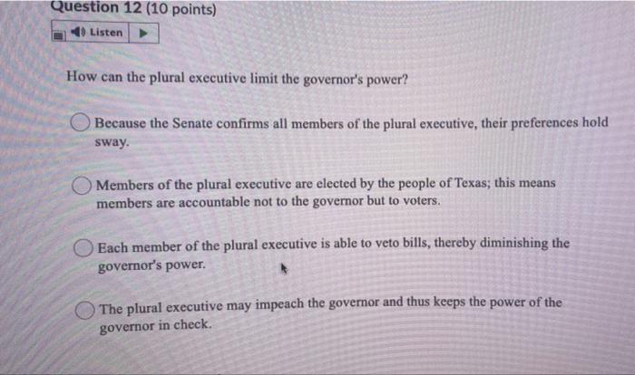 Solved Question 12 (10 points) Listen How can the plural | Chegg.com