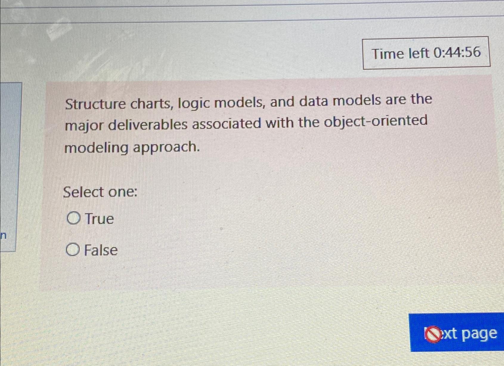 Solved Structure charts, logic models, and data models are | Chegg.com