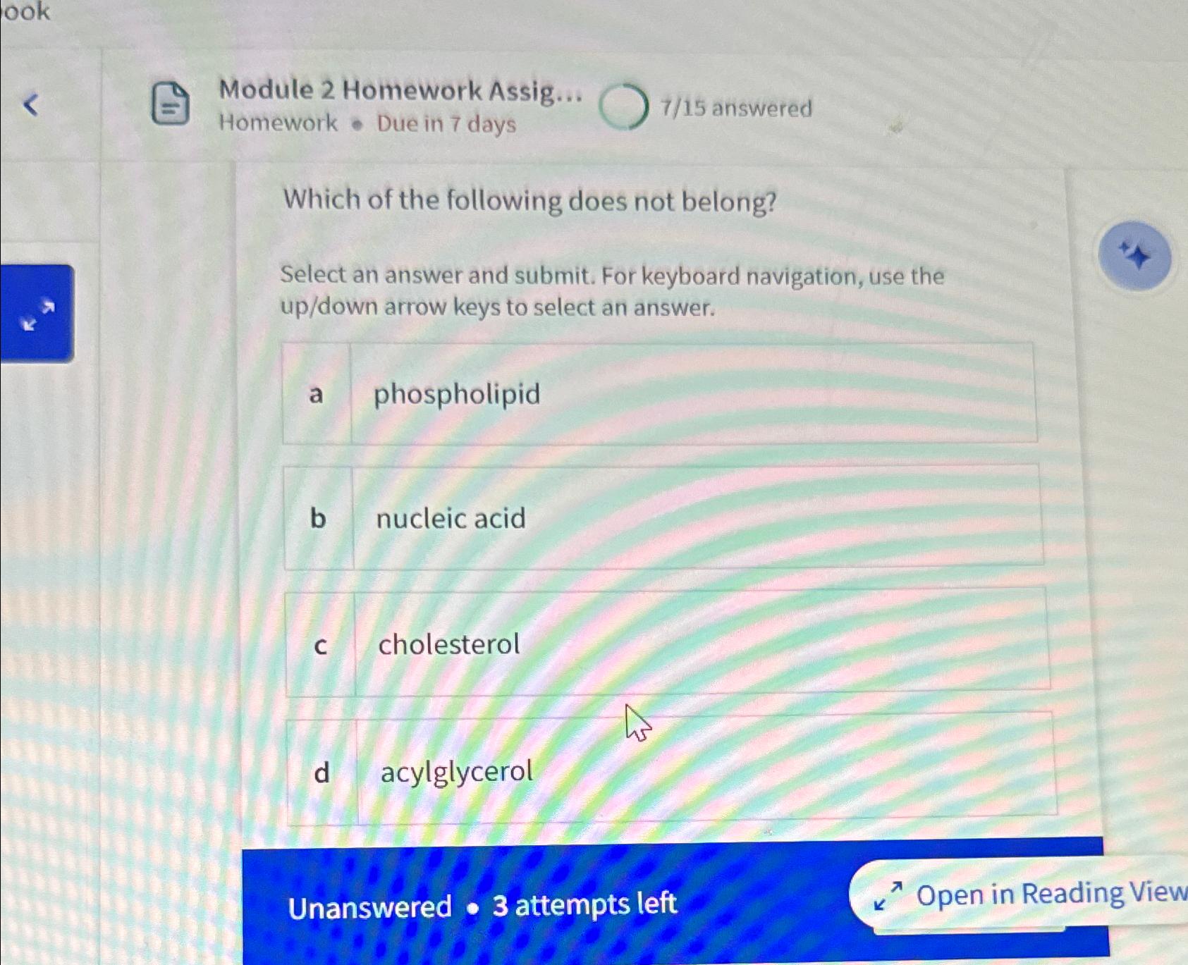 Solved Module 2 ﻿Homework Assig...Homework * ﻿Due in 7 | Chegg.com