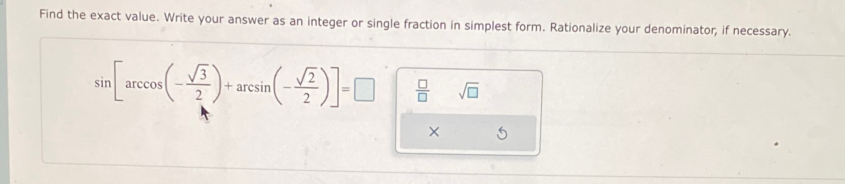 Solved Find The Exact Value Write Your Answer As An Integer 2468