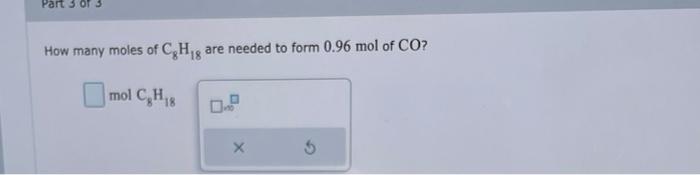 Solved Use the balanced equation for the incomplete | Chegg.com