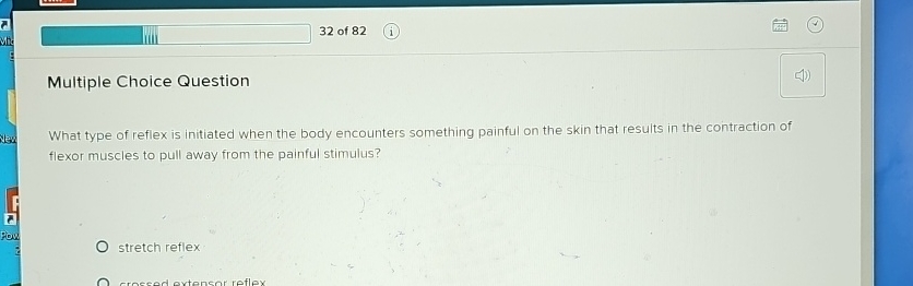 Solved 32 ﻿of 82(i)Multiple Choice QuestionWhat type of | Chegg.com