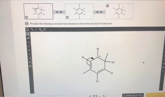 Solved Provide the missing curved arrow notation to form the | Chegg.com
