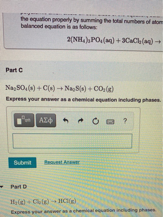 Solved the equation properly by summing the total numbers of | Chegg.com