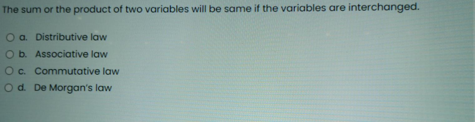 Solved The sum or the product of two variables will be same | Chegg.com