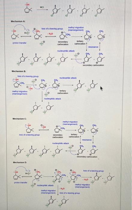 Solved The reaction below proceeds with the formation of | Chegg.com