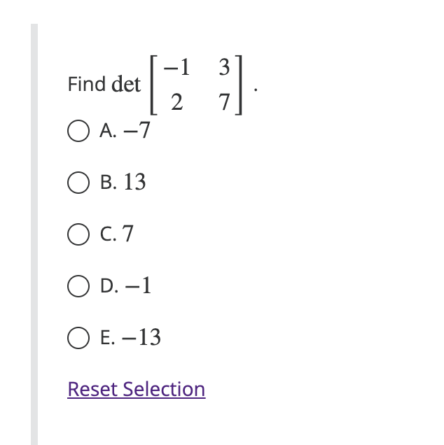 Solved A Is An N X N Matrix Whose Row Reduced Echelon Form