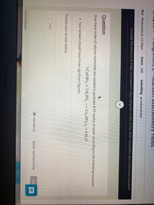 Solved UnUp . HIJJISITICIL 2 Redliul JUILINOmetry Ylelds Due | Chegg.com