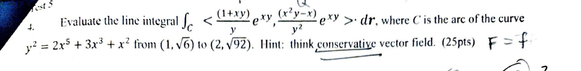 Solved Evaluate the line integral | Chegg.com