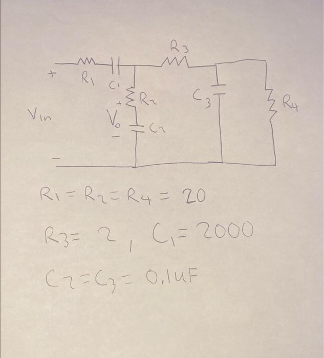 Calculate transfer function( In rectangular form | Chegg.com Calculate transfer function( In rectangular form | Chegg.com