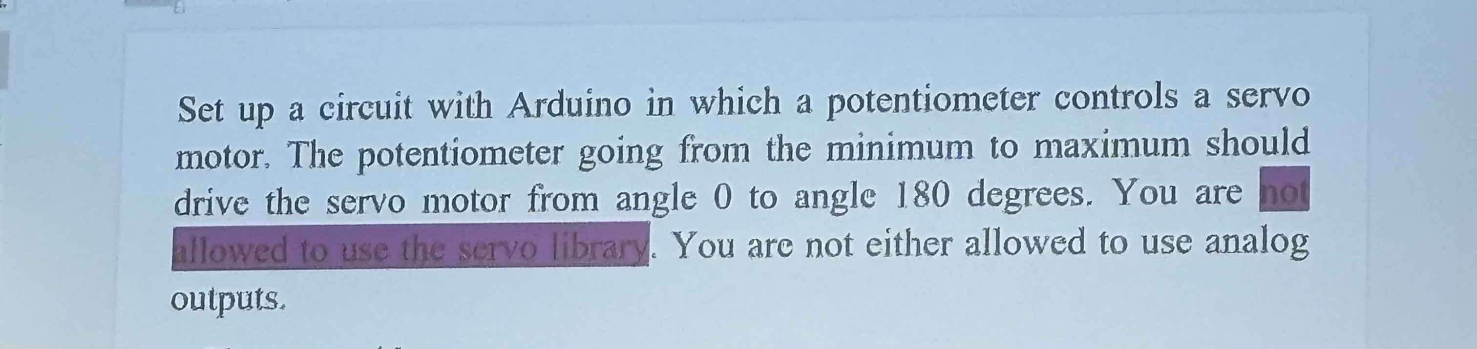 Solved Please Only Do This On The Tinkercad Website
