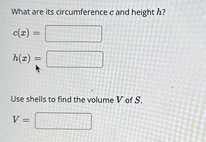 Solved Let S be the solid obtained by rotating the region | Chegg.com