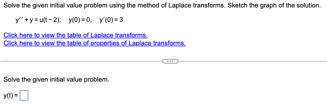 Solve the given initial value problem using the | Chegg.com