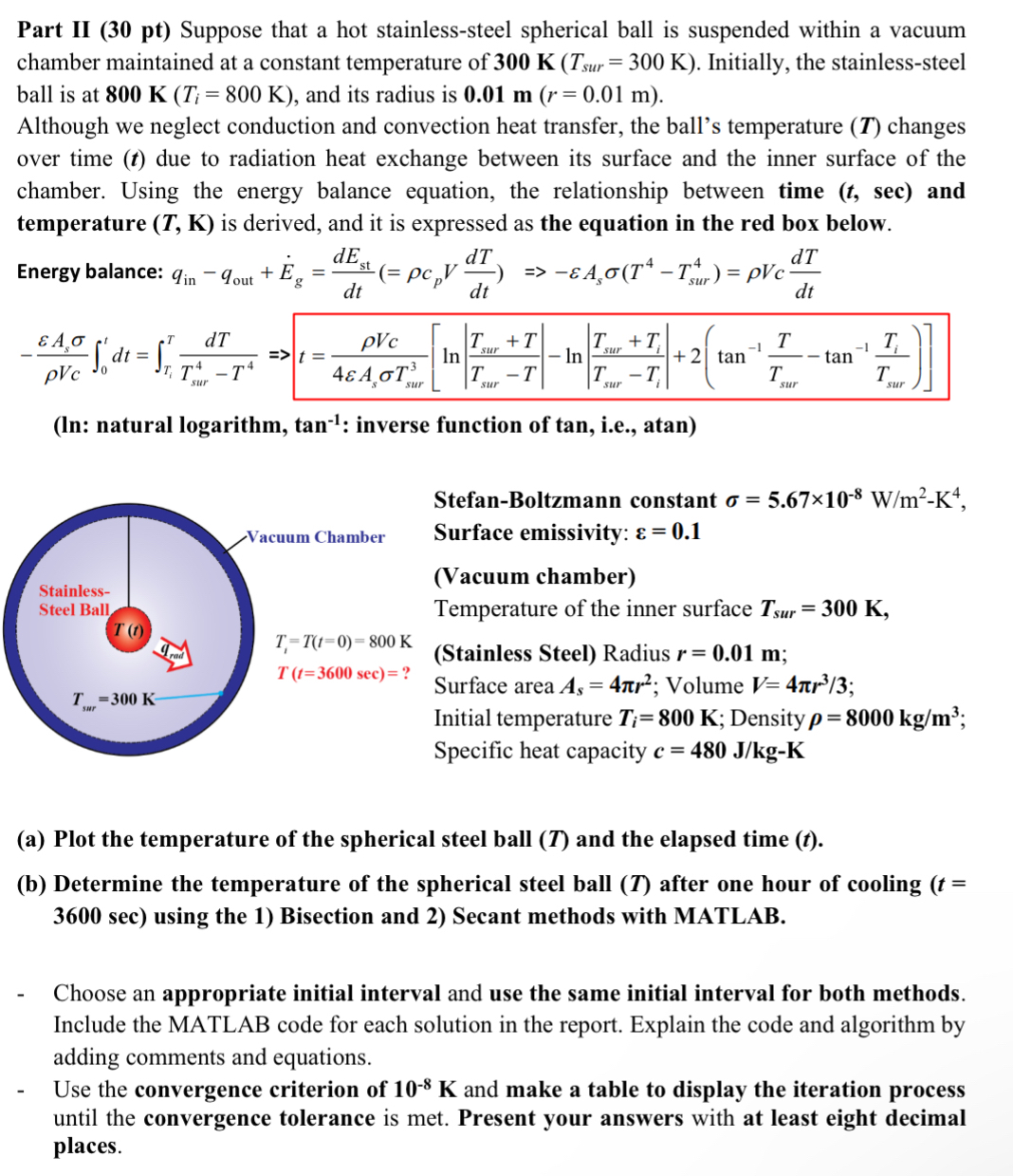 Solved Part I ( 40pt ﻿Thermodynamic properties, such as | Chegg.com