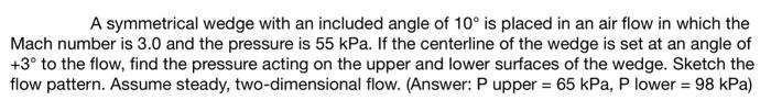 Solved Aerospace Engineering Problem ; Fundamental of | Chegg.com