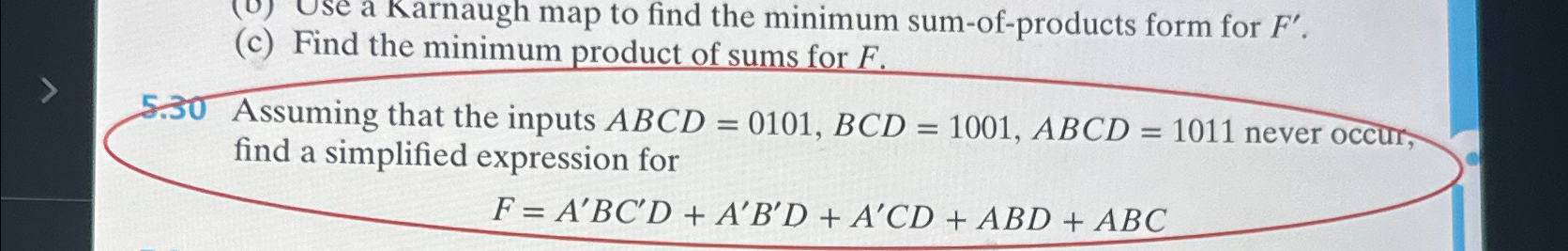 Solved (c) ﻿Find the minimum map to find the minimum | Chegg.com