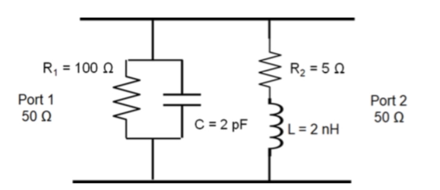 Use the ABCD matrix method to find scattering | Chegg.com