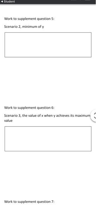 Track A: Mathematical Business Scenarios Scenario 1 | Chegg.com