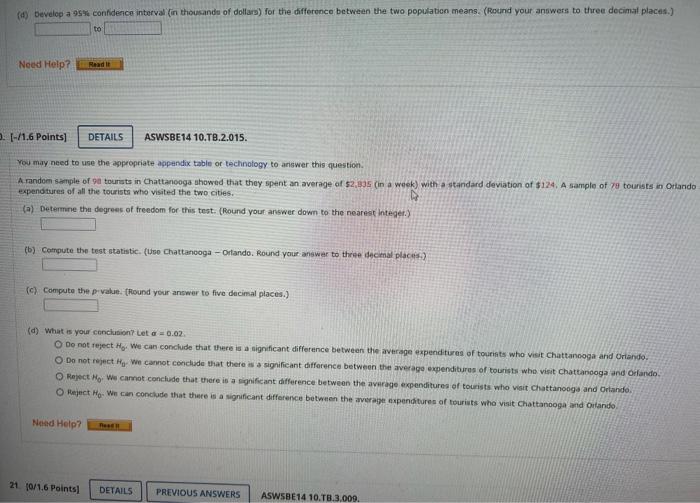 Solved [-/1,6 Points] ASWSBE14 10.TB.2.015. You may need to | Chegg.com
