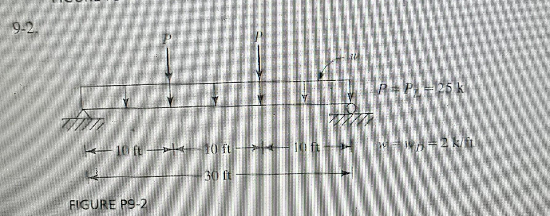 Solved 9-10. Using both LRFD and ASD, select the most | Chegg.com
