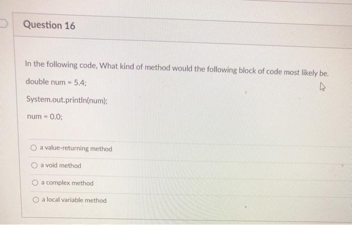 Solved A loop that repeats a specific number of times is | Chegg.com