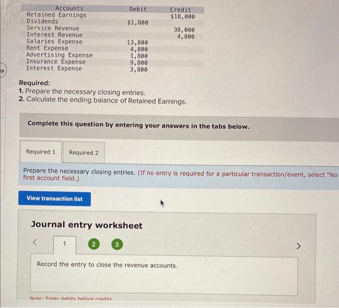 Solved Exercise 3-17 (Algo) Record closing entries (LO3-6) | Chegg.com