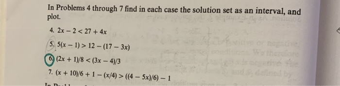 Solved interval, and In Problems 4 through 7 find in each | Chegg.com