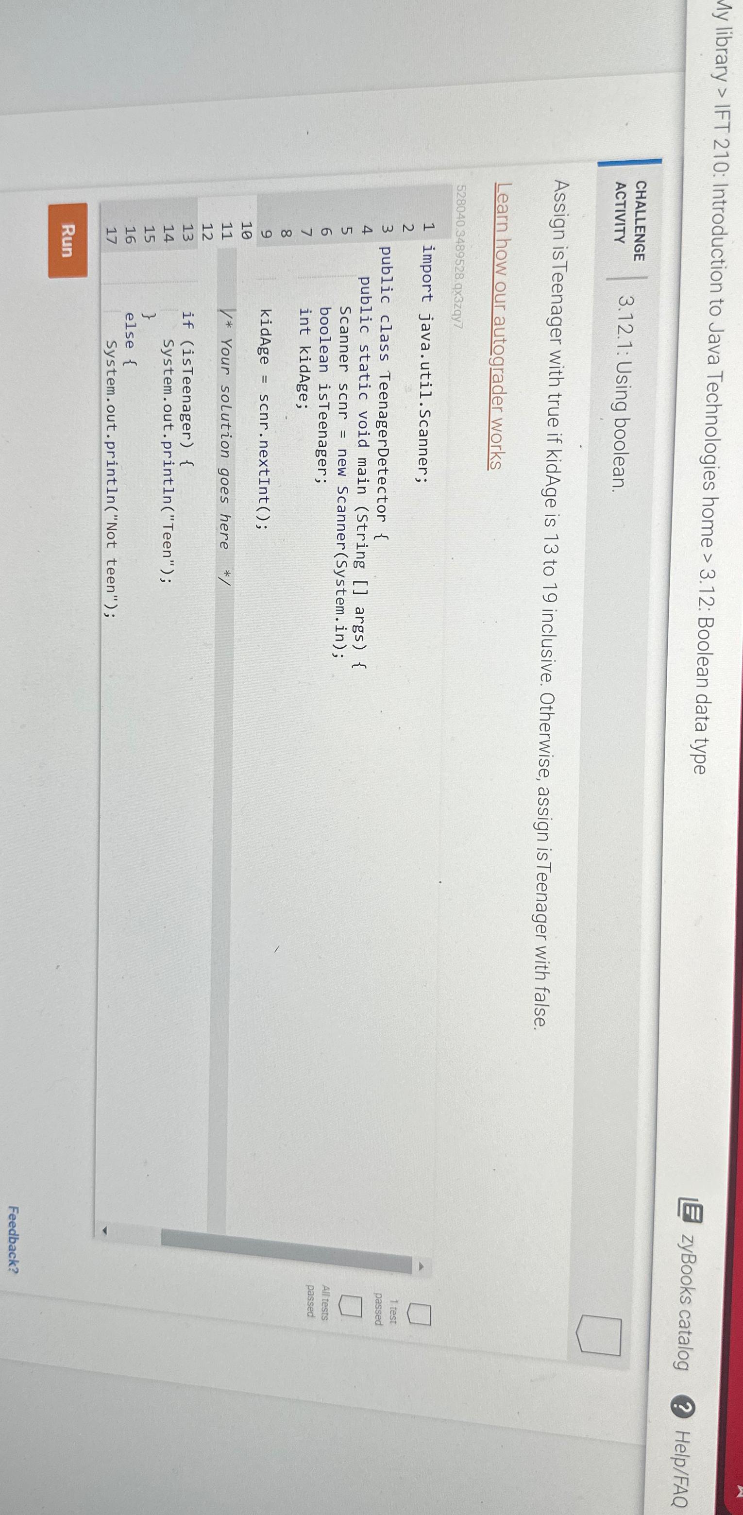 Solved My library > ﻿IFT 210: Introduction to Java | Chegg.com
