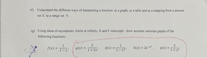 Solved Q.1 Functions, graphs and their limits. Simplify the | Chegg.com