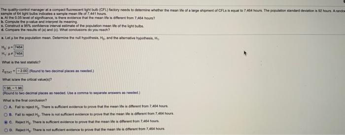 Solved The goal is to engage de competencer (CFL) factory | Chegg.com