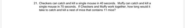 Solved Checkers can catch and kill a single mouse in 40 | Chegg.com