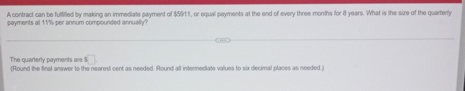 Solved A contract can be fulfilled by making an immediate | Chegg.com