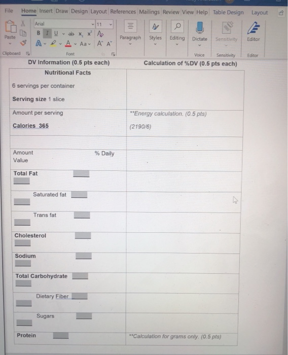 Solved а File Home Insert Draw Design Layout References | Chegg.com
