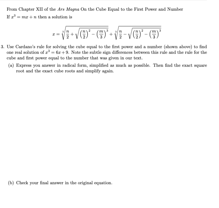 Solved (a) ﻿Express you answer in radical form, simplified | Chegg.com
