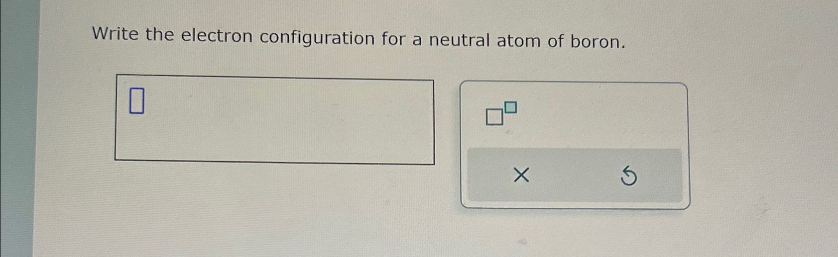 Solved Write the electron configuration for a neutral atom | Chegg.com